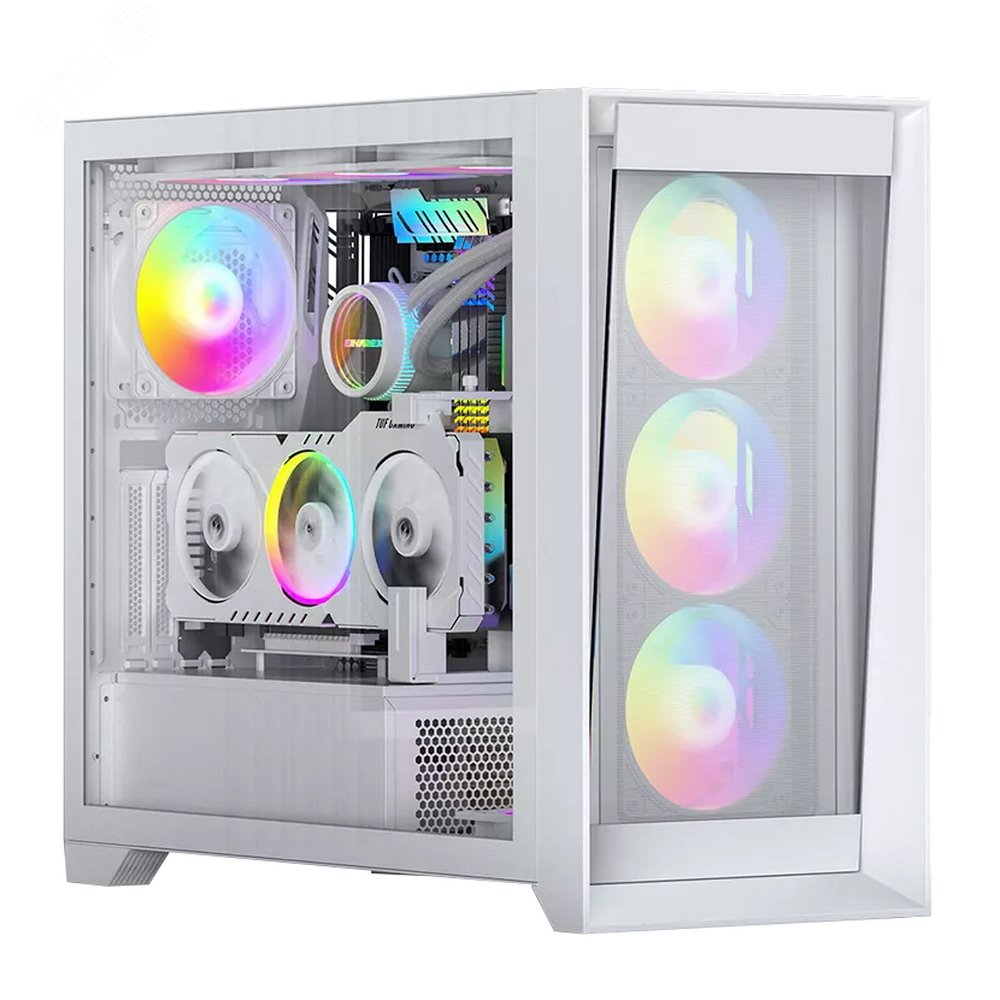Корпус для ПК ACD Lagrange, Middle Tower, E-ATX, белый артикул AH ...