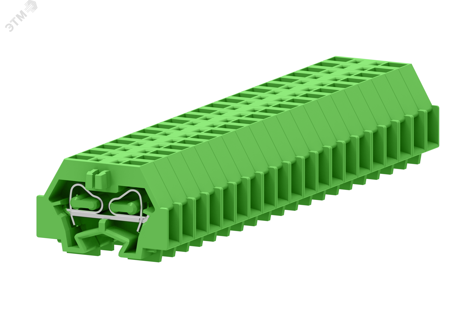 Клемма TB концевая 1-1 с бок. подключ. с защелк. ножками, сечение 1,5 ...