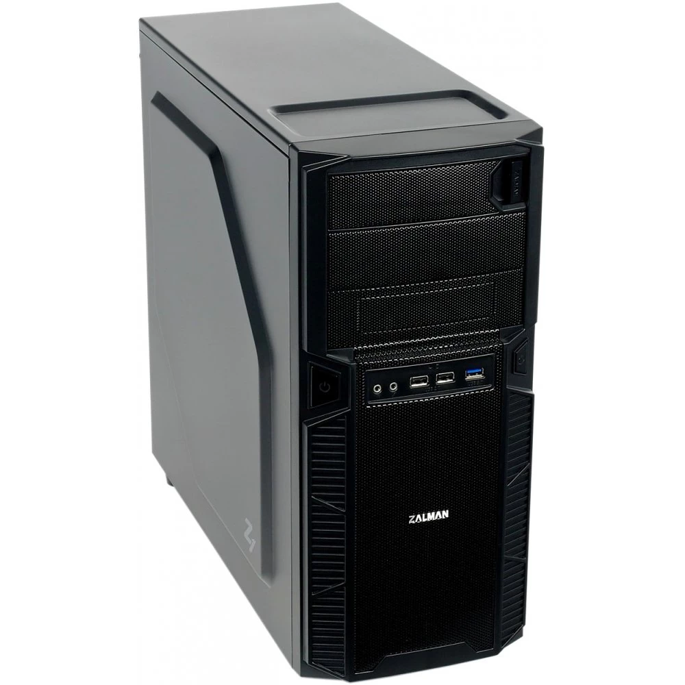 Корпус для ПК ZM-Z1, Middle Tower,ATX, черный артикул Z1 black Zalman ...