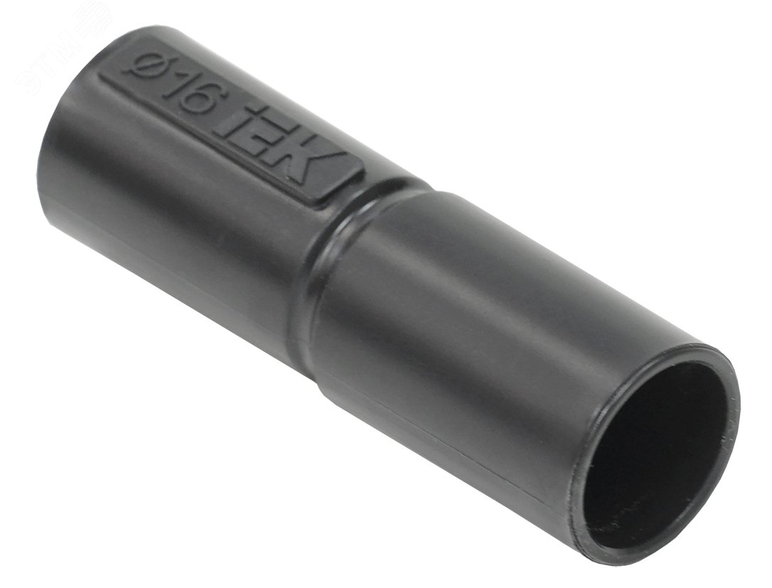 Муфта труба-труба GI16G черный (комплект 5шт.) артикул CTA10D-GIG16-K02-005 IEK - купить в ...