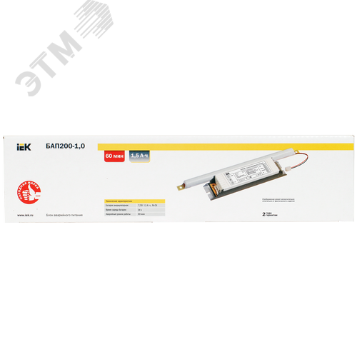 Блок аварийного питания БАП200-1,0 для LED IEK артикул LLVPOD-EPK-200-1H IEK - купить в Москве и ...