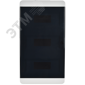 Корпус пластиковый встраиваемый на 36 модулей ЩРВ-П-36 IP41 TEKFOR черная прозрачная дверь ...