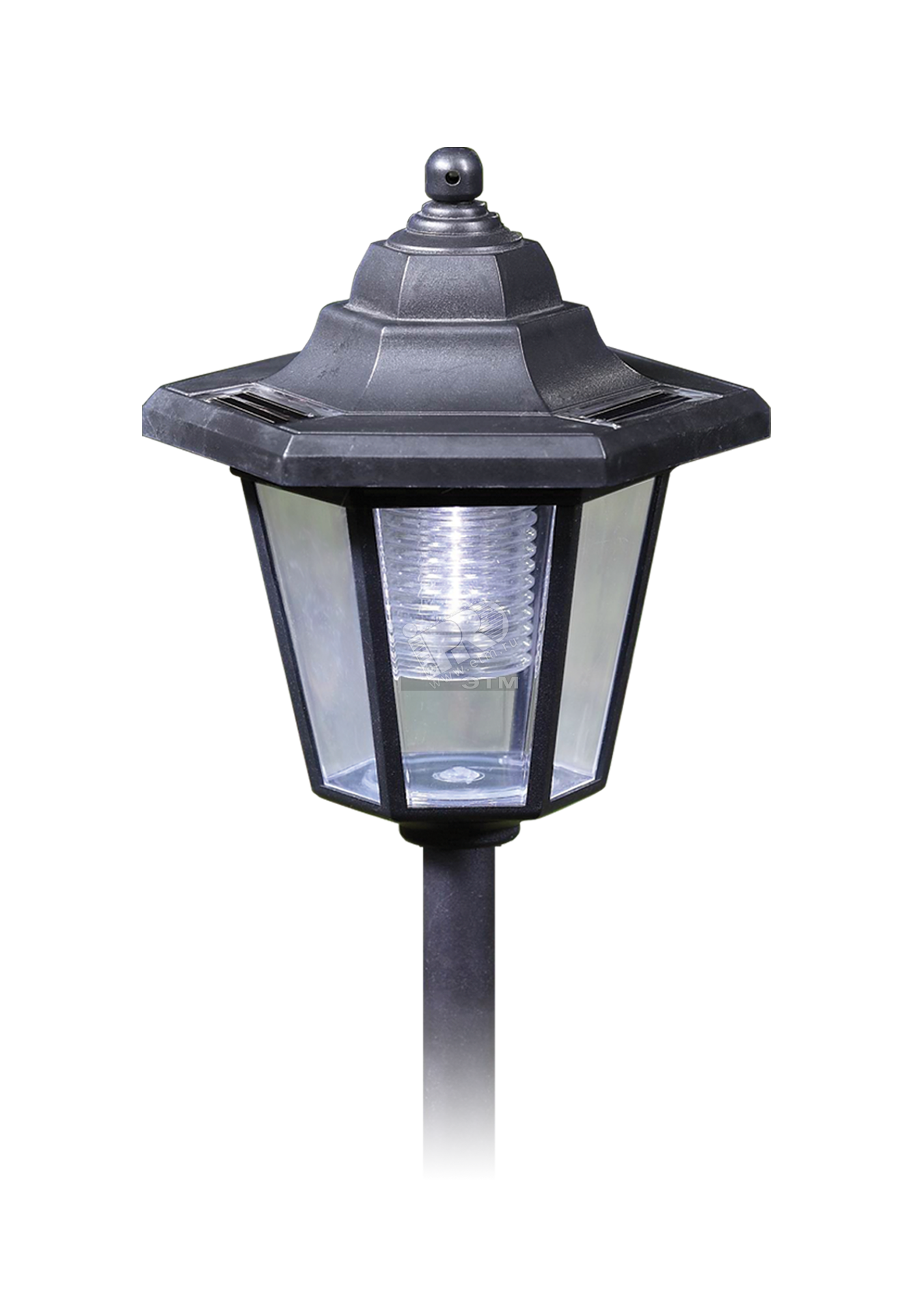 Фонарь светодиодный уличный LED 351 солнечная батарея /Классический ...
