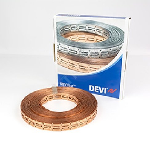 Лента монтажная медная DEVIfast рулон 25м артикул 19808238 ДЕВИ (DEVI) - купить в Москве и РФ по ...