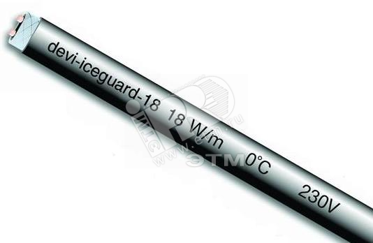 Кабель саморегулируемый Devi-Iceguard 18 Thermon 18 Вт черный катушка 750м DEVI артикул 98300844 ...