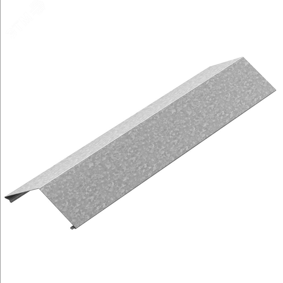 Крышка двускатная к лотку 500х3000, толщина 1,0 мм, Сендзимир цинк ...