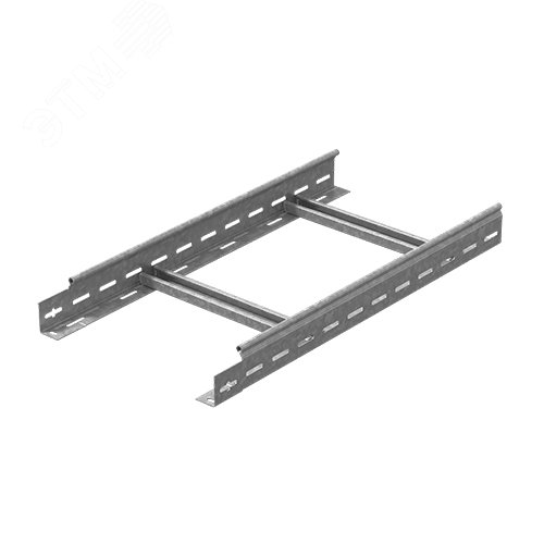 Лестничный лоток замковый 400х60х3000, толщ. 1,5 мм, гор. цинк артикул ...