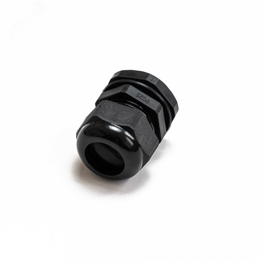 Сальник PG 25 (IP68) d отверстия 16-20 мм черный (2 шт/уп) артикул PR08 ...