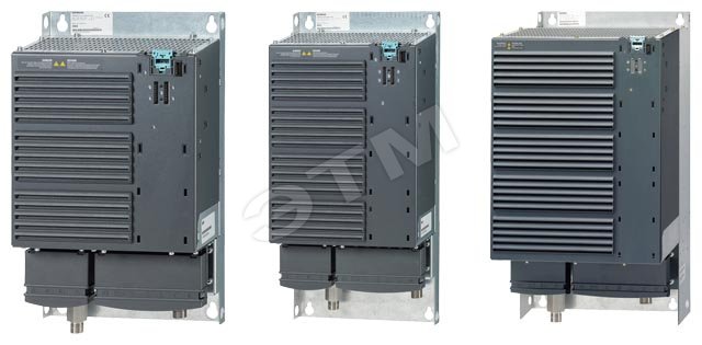 SINAMICS S120 Модуль силовой PM340 3AC 380-480В 50/60Гц 178A 90кВт ...