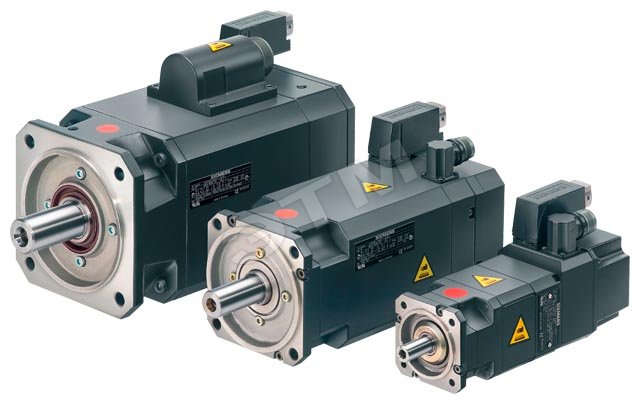 Серводвигатель синхронный 1FT6 27НМ 100K 3000 об/мин самоохлаждение ...