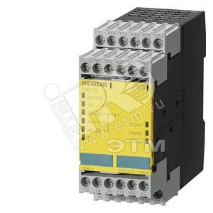SIRIUS SAFETY RELAY WITH REL.AND EL.ENABLING CIRC., DC 24V, 45.0MM ...