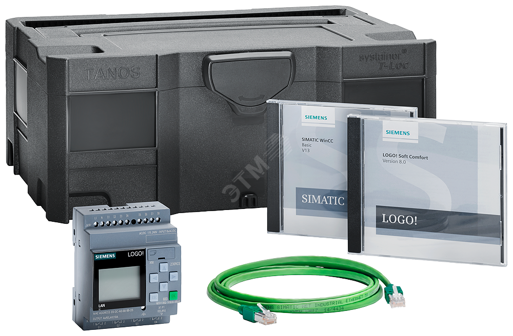 Стартовый набор LOGO! 230RCE с LOGO! 230RCE, LOGO!SOFT Comfort V 8.2 ...