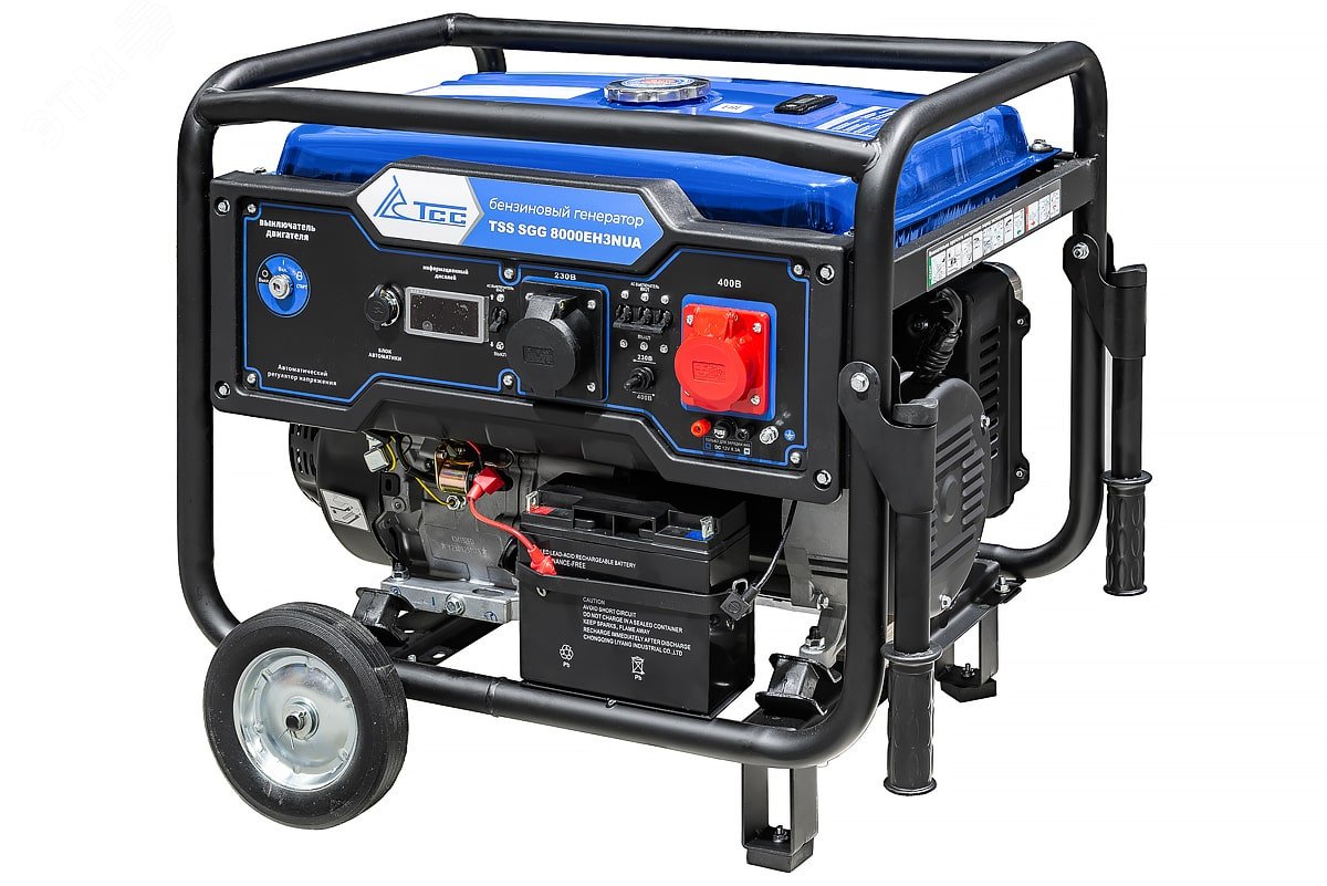 Генератор бензиновый TSS SGG 8000EH3NUA артикул 160017 ТСС - купить в Москве и РФ по цене 82152. ...