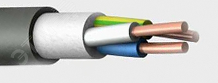 Кабель силовой ППГнг(А)-HF 3х2,5 ок (N,PE) - 0,66 кВ ТРТС Элкаб ...