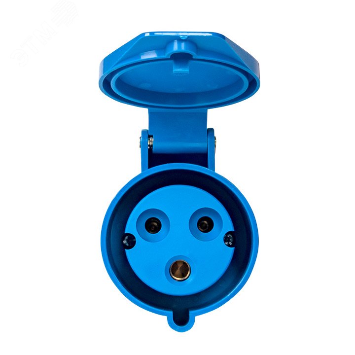 Розетка кабельная 32А 2Р+Е IP44 переносная 220В артикул ps-223-32-220 ...