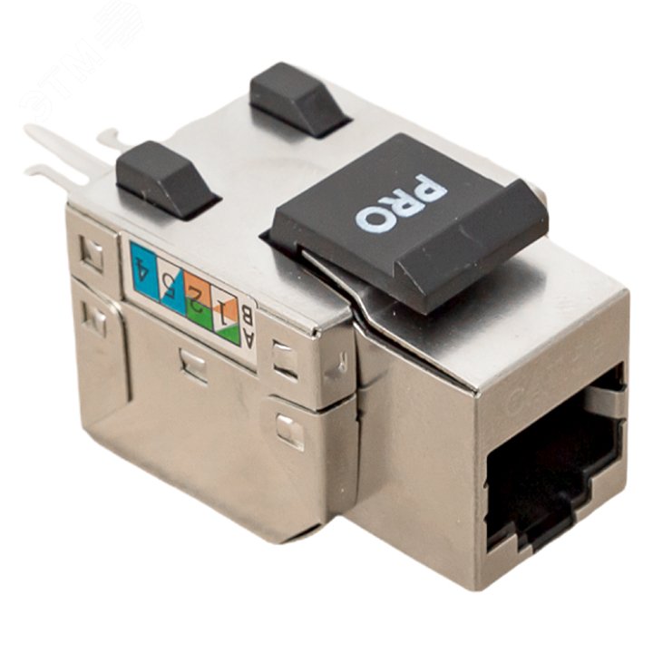 Модуль Keystone розеточный TERACOM PRO Cat.5E RJ-45 экранированный FTP ...