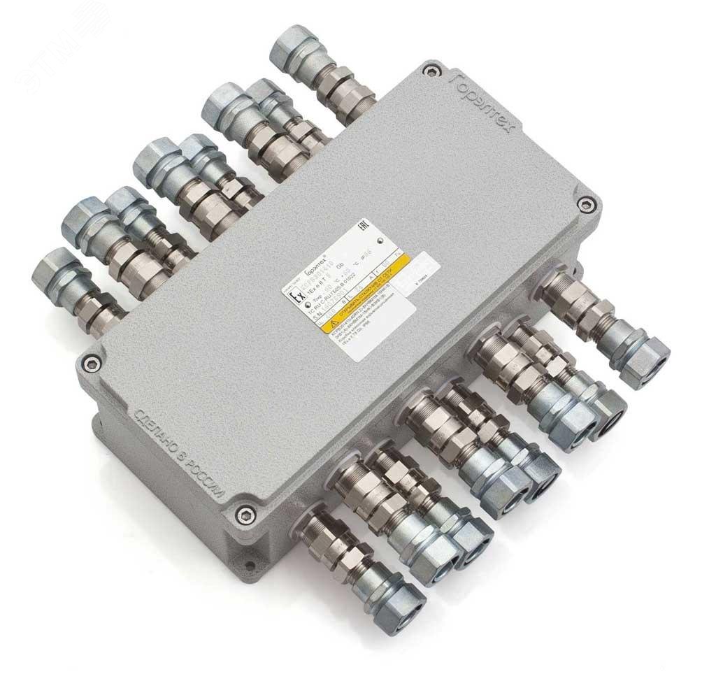 Коробка клеммная врзрывозащищенная КСРВ-М606025 1Ex e IIC T5 Gb, IP66 ...